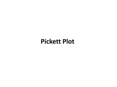 Presantation Picket Plot Pptx