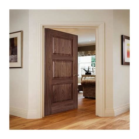 Modern Design Cheap Price House Style Interior Wooden Doors With Frames