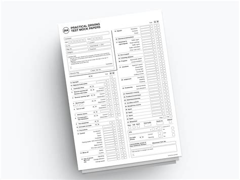 Practical Driving Test Mock Papers Driving Instructors Association