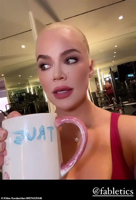 Khloe Kardashian Sports A Full Face Of Makeup And Is Ready For The Gym