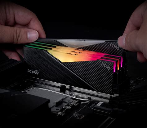 Ram Adata Lancer Rgb Black 16gb Ddr5 6000