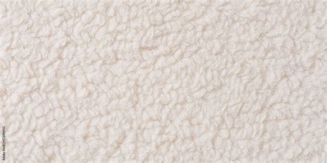 White Plush Fabric Texture Background Background Pattern Of Soft Warm