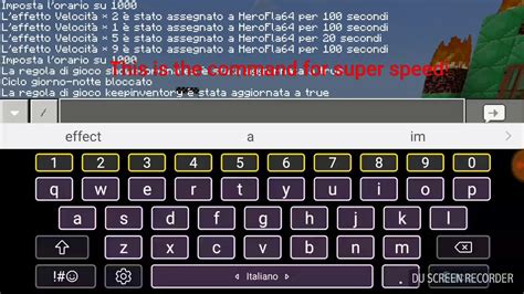 Minecraft Pe Command Super Speed Youtube