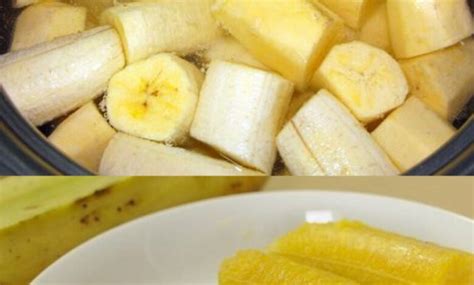 Faire Bouillir Les Bananes Et Boire Le Liquide Avant Daller Au Lit