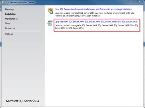 upgrading from sql server 2008 r2 to sql server 2014 knowledgebase