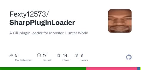Github Fexty12573sharppluginloader A C Plugin Loader For Monster Hunter World