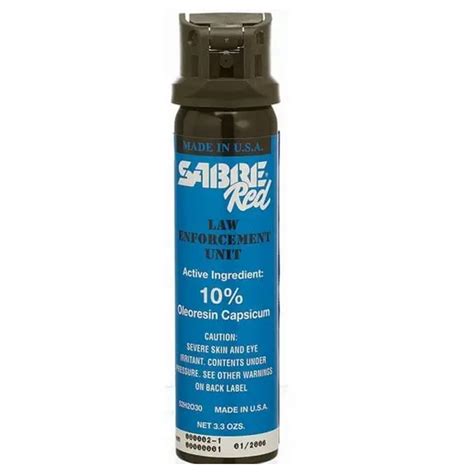 Sabre Red Mk4 Crossfire Foam Oc Pepper Spray Lc Action Police Supply