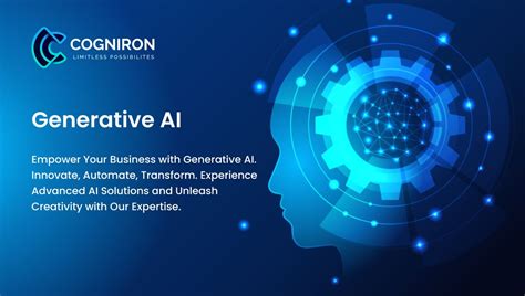 Cogniron Technology Solutions On Linkedin Generativeai Ai