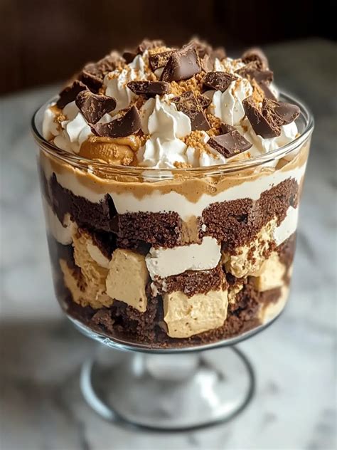 Irresistible Peanut Butter Brownie Trifle A Decadent Delight