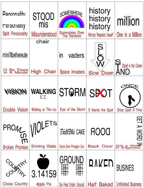 Brain Teaser Word Puzzles