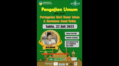 LIVE GUS IQDAM HARI INI FEAT HADROH PUSAT SABILU TAUBAH DI BATUAJI