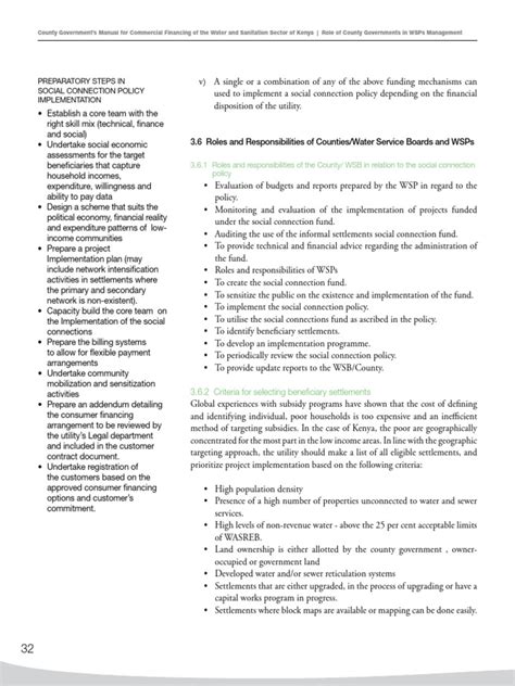 Preparatory Stepsin Social Connection Policy Implementation Pdf