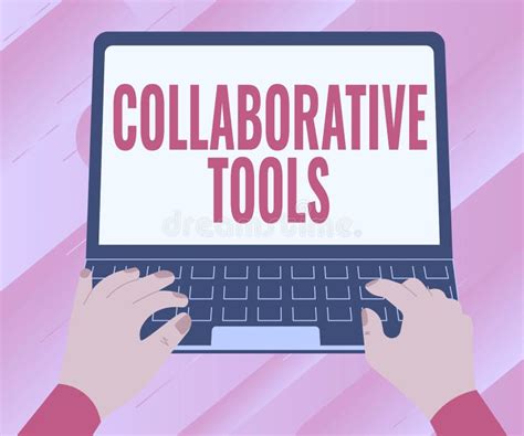 Text Showing Inspiration Collaborative Tools Business Concept Private