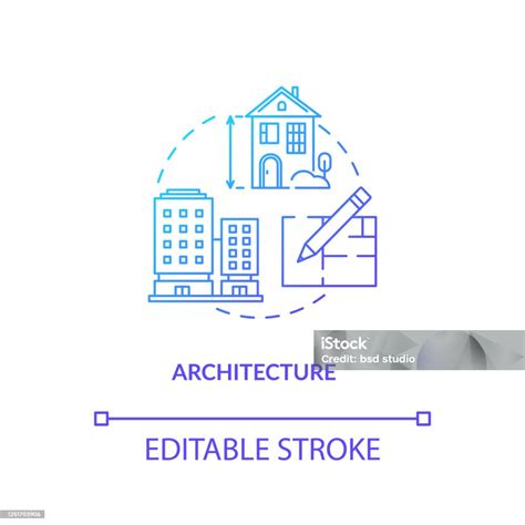 건축 도시 건설 개념 아이콘 건축 창조 계획 아이디어 얇은 선 일러스트 서류 엔지니어링 건축 계획 벡터 격리 윤곽선 Rgb 색상 도면 건축에 대한 스톡 벡터 아트 및 기타