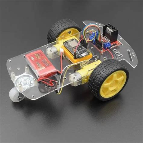 make an iot based robotic wi fi car using l298n motor driver module and