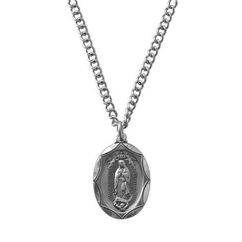 Our Lady Of Guadalupe Sterling Silver Medal Ewtn Religious Catalogue