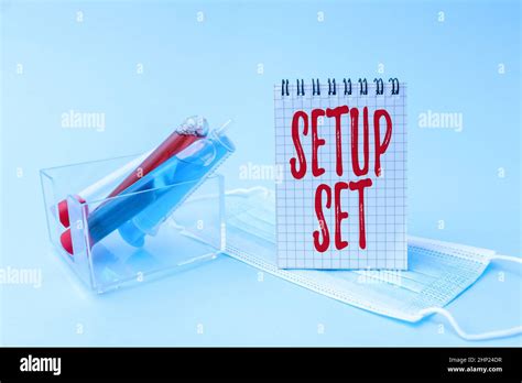 Inspiration Showing Sign Setup Set Concept Meaning The Manner Position Or Direction In Which