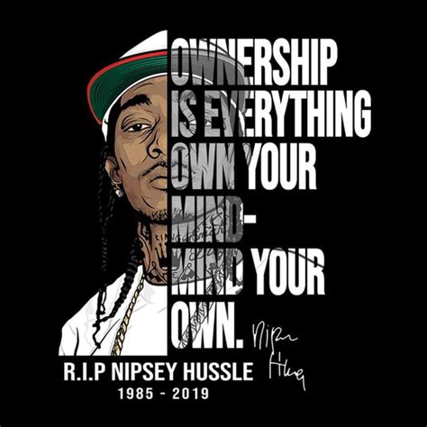 Nipsey Hussle Rapper Svg Fampous People Svg Rip Nipsey Svg Inspire
