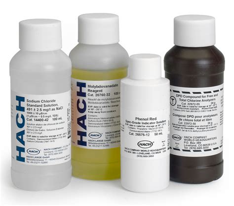 Sodium Chloride Standard Solution 491 Mgl Nacl 1000 µscm Hach
