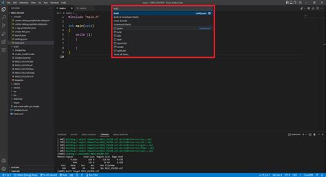 Açık Kaynak Arm Geliştirme Ortamı Vs Codecmakegccopenocdnuvoton
