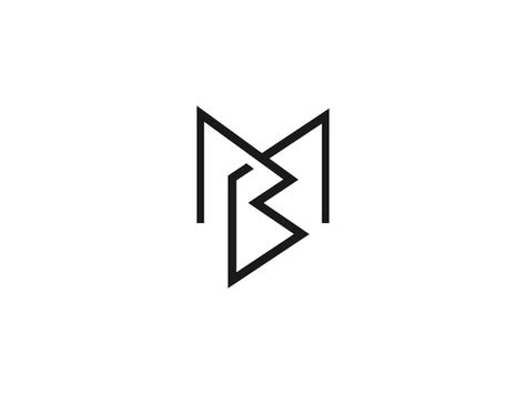 Premium Vector Mb Logo Design