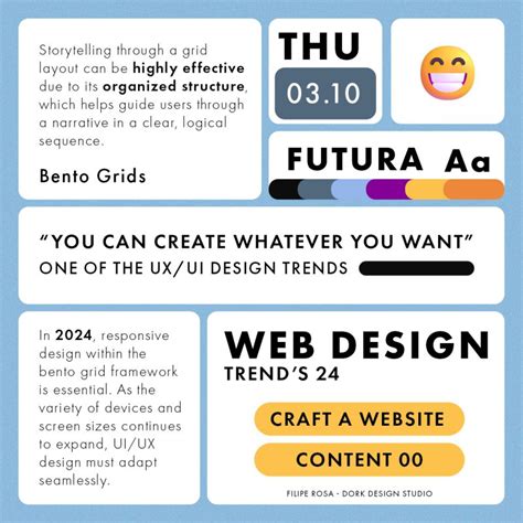 Filipe Rosa On Linkedin Webdesign Uxui Bentoboxdesign Responsivedesign Minimalistwebdesign