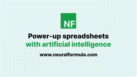 Neural Formula Automating Spreadsheets With AI Try Neural Formula