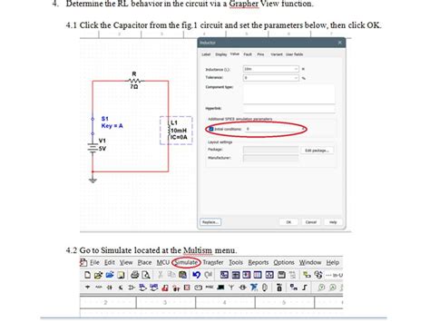 Determine The RL Behavior In The Circuit Via A Chegg Com