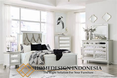 Set Tempat Tidur Minimalis Terbaru High Class Design Hd 0560