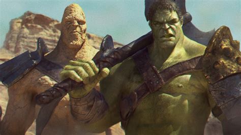 Video The Hulks Gladiator Armor From Thor Ragnarok Revealed At Comic