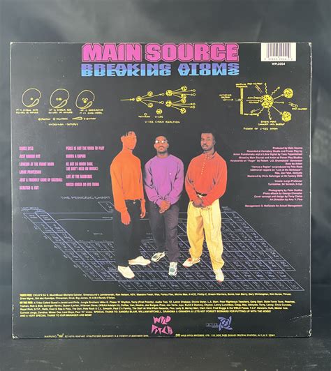 Main Source Breaking Atoms Vinyl Lp Five Rise Records