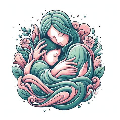 Premium Photo Awesome Mothers Day Heart Warming Image