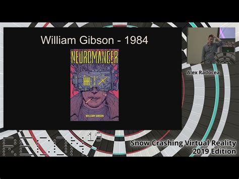 Recon Conference Talk Snow Crashing Virtual Reality 2019 Edition