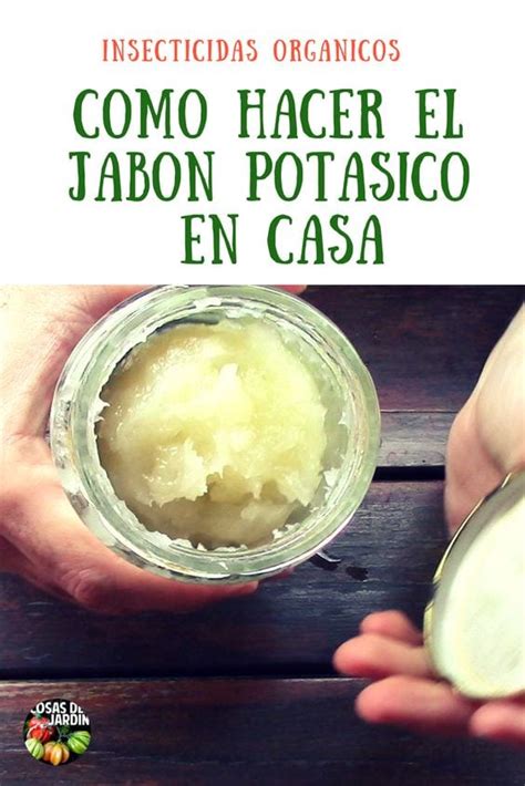 Cómo hacer Jabon Potásico en casa Jabón Insecticida Organico y FACIL Cosas del Jardin