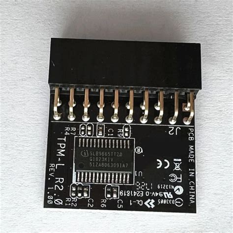 TPM MODULE Pin Trusted Platform Module LPC For ASUS TPM L R X Mm PicClick UK