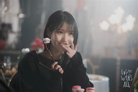 Iu Drops Love Wins All Mv Trailer Featuring V From Bts