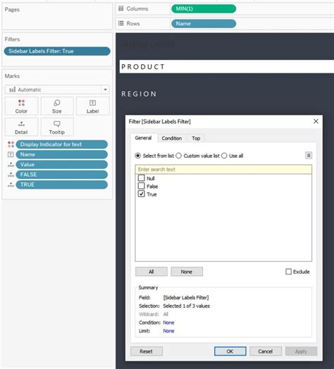 Create An Expanding Sidebar On Hover In Tableau Interworks