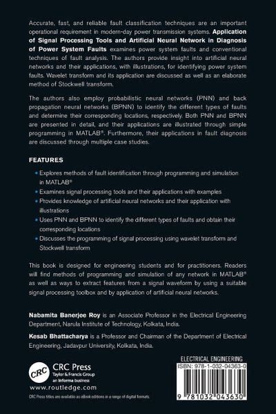 Application Of Signal Processing Tools And Artificial Neural Network In