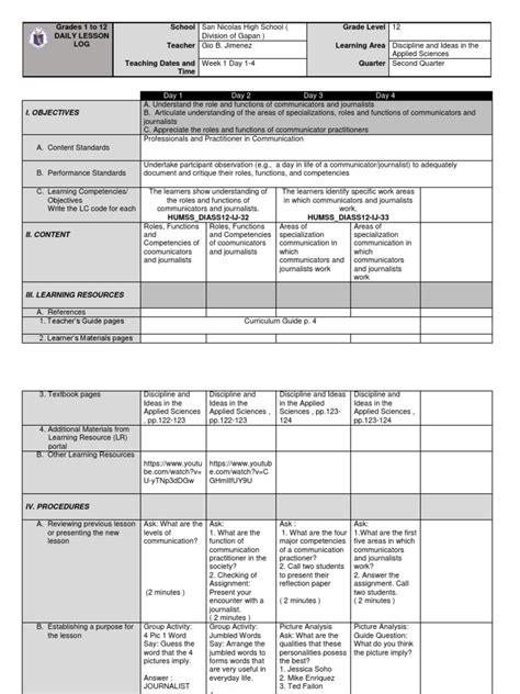 Dlp Diass Week H Professionals And Practitioners In Communication