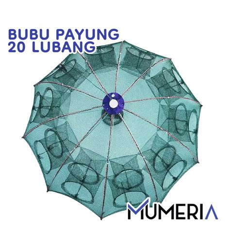 Jual Perangkap Bubu Payung 20 Lubang Alat Jaring Pancing Jala Ikan
