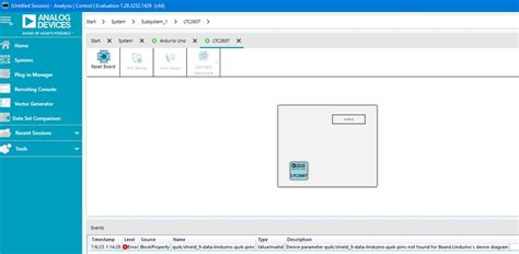 Unable To Evaluate The Ltc2607 With Ace Using Linduino Qanda Analysis Control Evaluation Ace