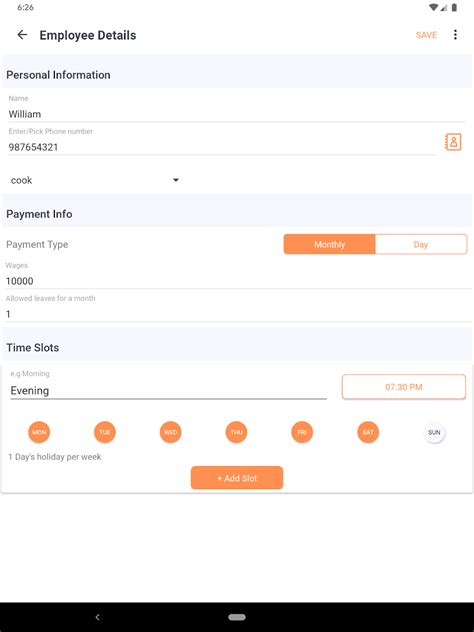 employee attendance payroll apk สำหรับ android ดาวน์โหลด