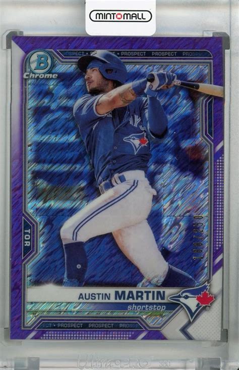 ミントモール MINT 浦和店 2021 Topps Bowman Chrome Toronto Blue Jays Austin Martin Base Chrome