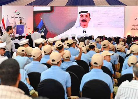 رئيس موانئ دبي العالمية هدفنا دعم تحويل ميناء السخنة لمنشأة عالمية