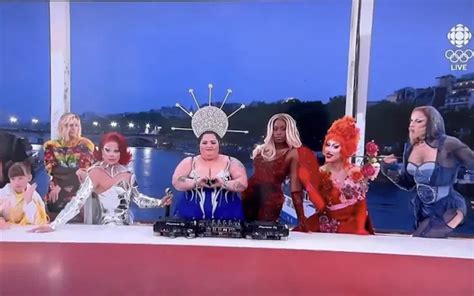 Drag Performers Mock The Last Supper At Olympic Opening Ceremony