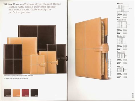 Philofaxy: Filofax Catalogue 2006/7 USA