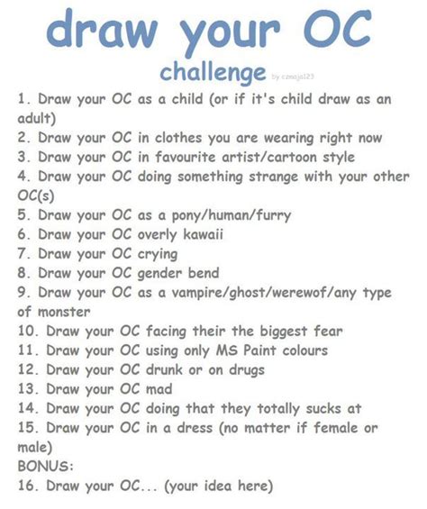 Meh Art Book OC Challenge Art Style Challenge Drawing Challenge