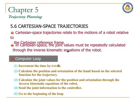 PPT Advanced Concepts In Robot Trajectory Planning PowerPoint