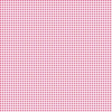 Flourish Gingham Raspberry