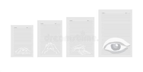 Design Of Note Book Refills In Sizes A5 A4 B5 And Unesco Sizes Stock